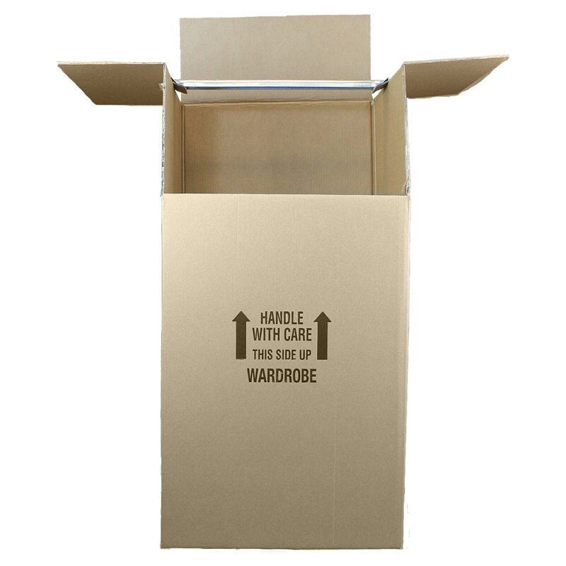 Corrugated Box 24" Wardrobe 24" X 21" X 48" 51 ECT Double Wall | United ...