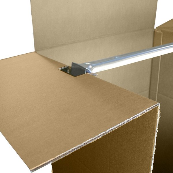 Corrugated Box 24" Wardrobe 24" X 21" X 48" 51 ECT Double Wall | United ...